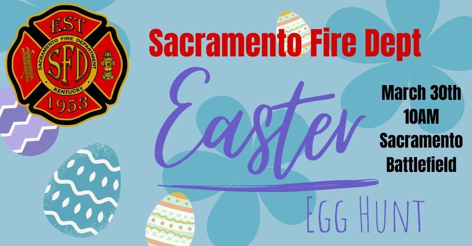 Sacramento Fire Dept. Easter Egg Hunt, Battlefield Park , Sacramento ...