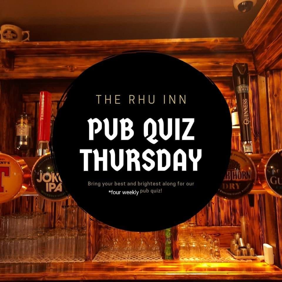 Rhu Inn pub quiz, Rhu Inn, Helensburgh, March 28 2024 | AllEvents.in
