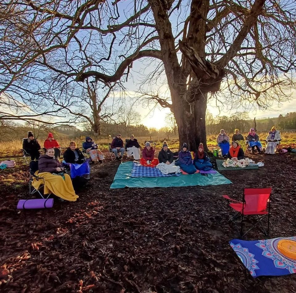 Outdoor spring equinox mindfulness, Mauldslie Bridge, Larkhall, 24 ...
