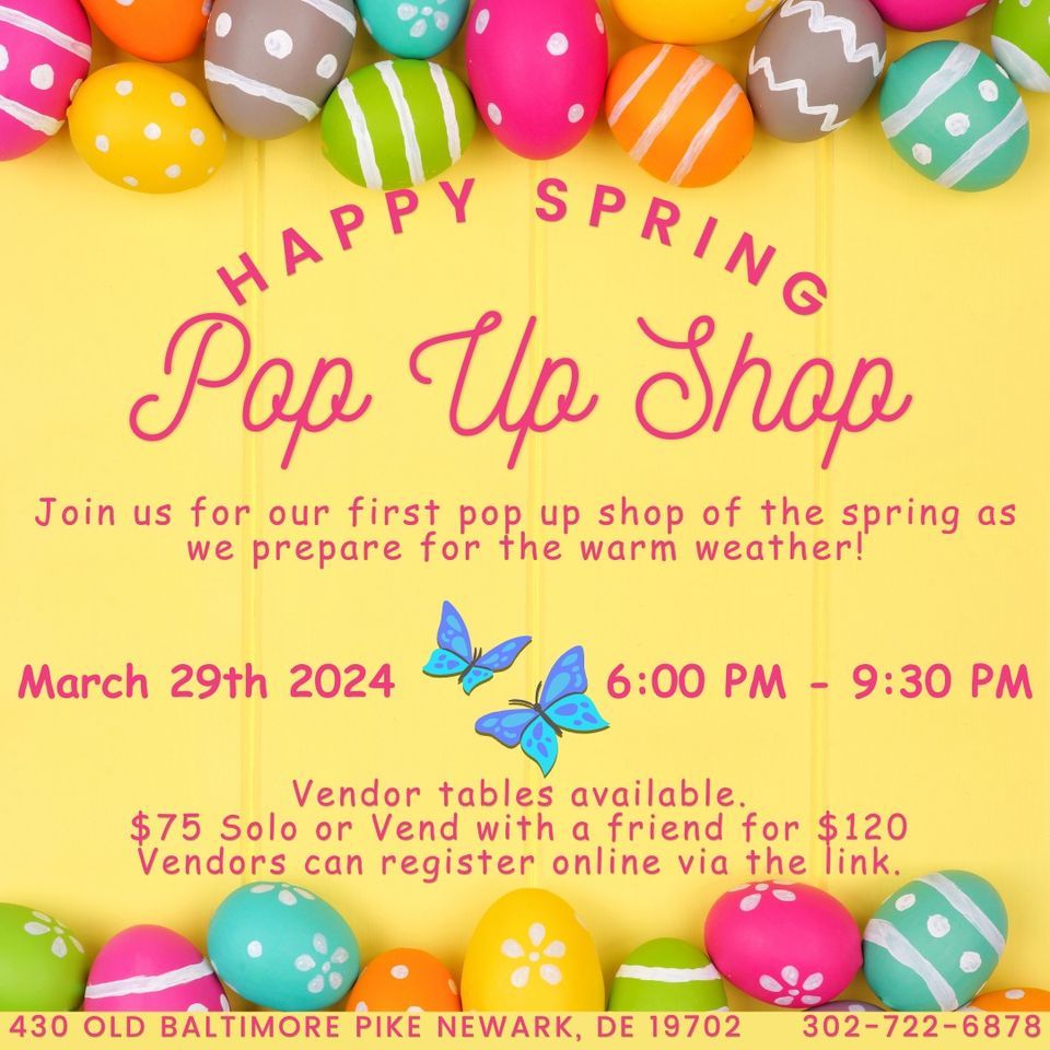 Spring Pop Up Shop, Eventfull 4.3.0, Brookside, 29 March 2024 | AllEvents