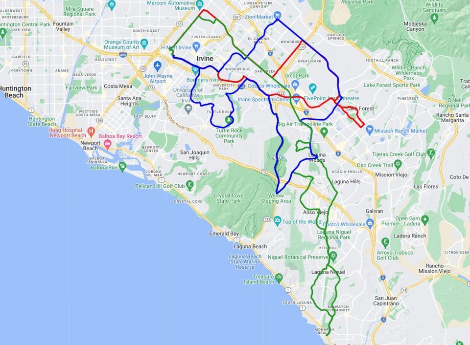 OCW Saturday Rides for 7/29/23, The Square, Irvine, 29 July 2023 ...