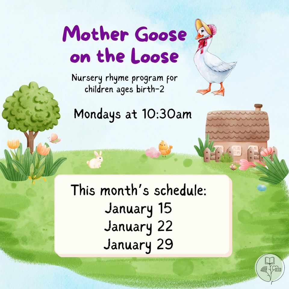 Mother Goose on the Loose, Bernville Area Community Library, 22 January ...
