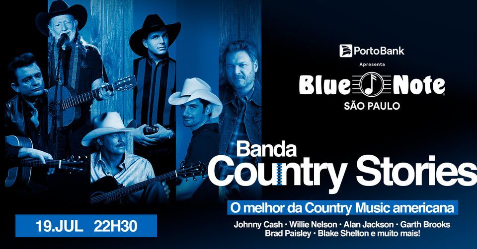 BANDA COUNTRY STORIES - O MELHOR DA COUNTRY MUSIC AMERICANA , Blue Note ...