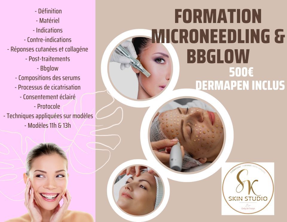Formation microneedling/Bbglow, Skin Studio Formations, Ixelles, 8 December