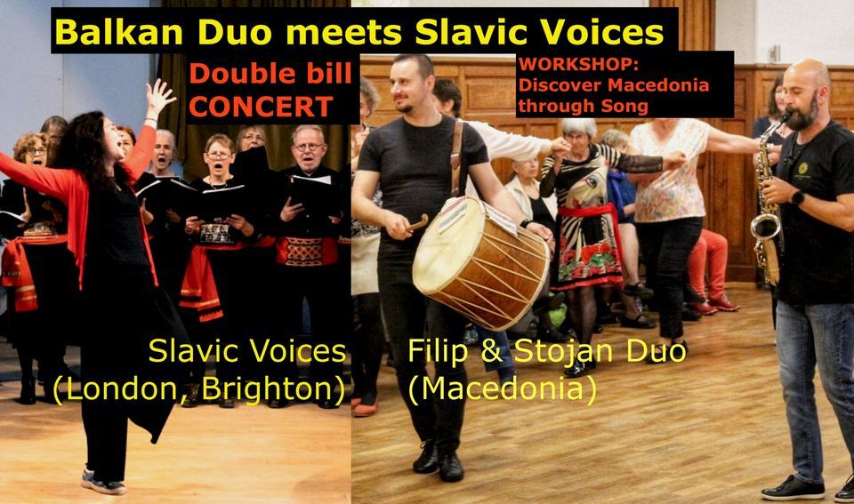 Balkan Duo Meets Slavic Voices. An afternoon with a Macedonian Duo and ...