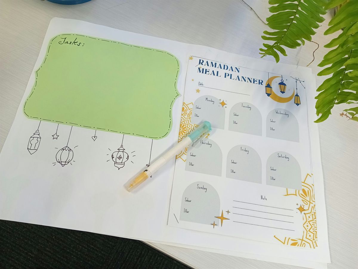 Create a Ramadan Planner, Avondale Library, Auckland, 31 January 2026 ...
