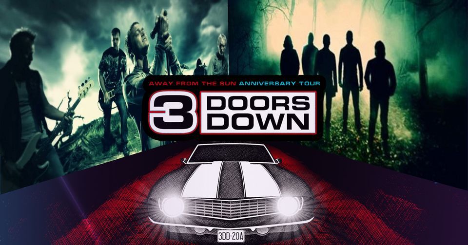3 Doors Down: Away From The Sun Anniversary Tour, New Orleans, La., August 23 2023 | AllEvents.in