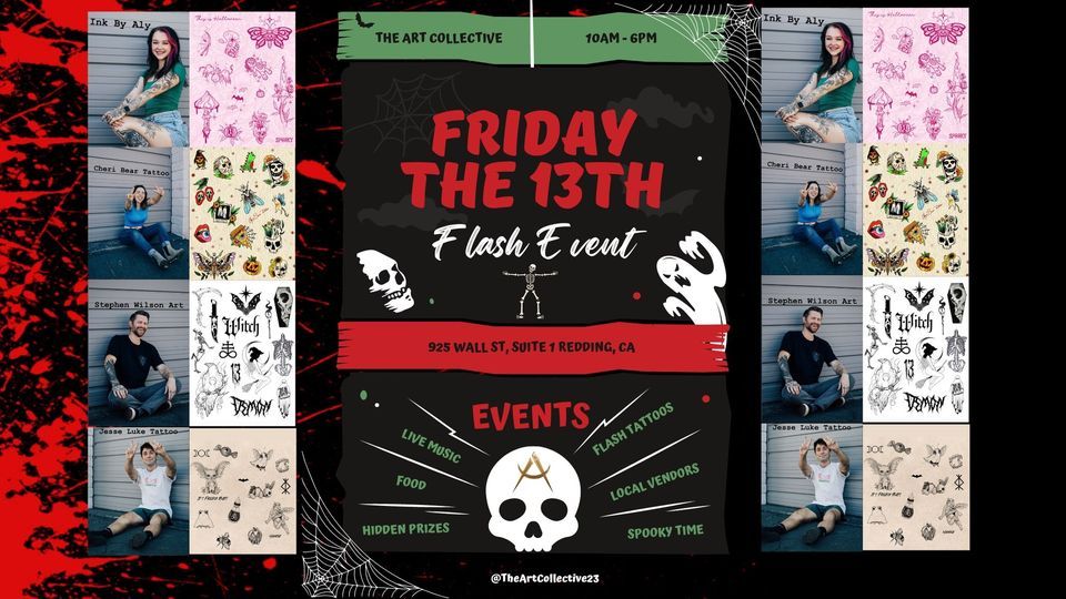 Friday The 13th , 925 wall st Redding ca, 13 October 2023 | AllEvents.in