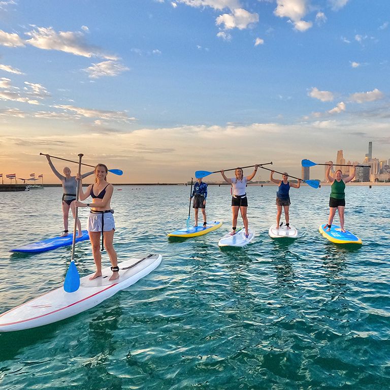 Chicago SUP - Paddle Board Rentals at North Avenue Beach, Chicago SUP ...
