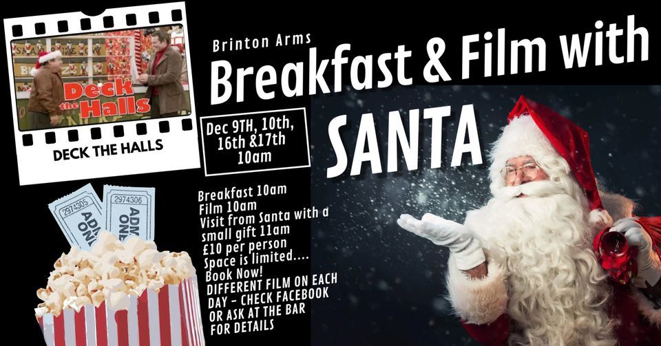 Breakfast and a film with Santa, Brinton Arms, Stourbridge, 10 December ...