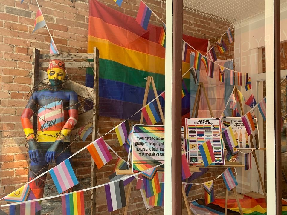 PRIDE Protest and Celebration Window, ARTspace, Chatham, 12 August to ...