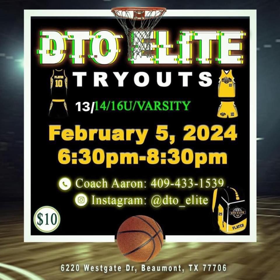 Dto elite aau tryouts , Westgate Memorial Baptist Church, Beaumont ...