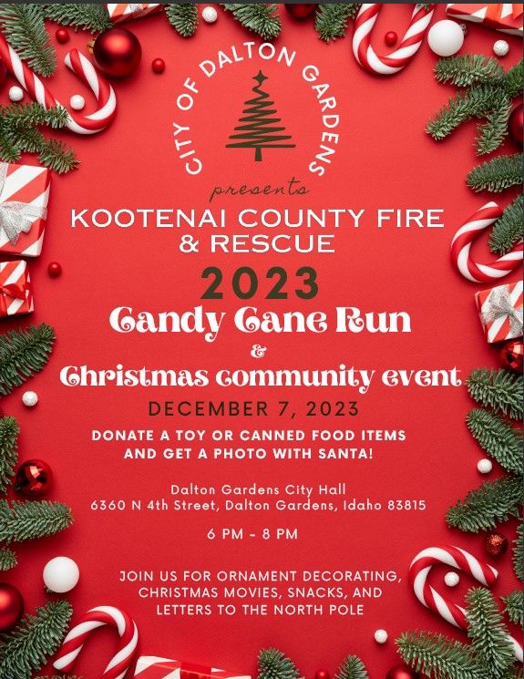 2023 Christmas Community Event & KCFR Candy Cane Run, 6360 N 4th St ...