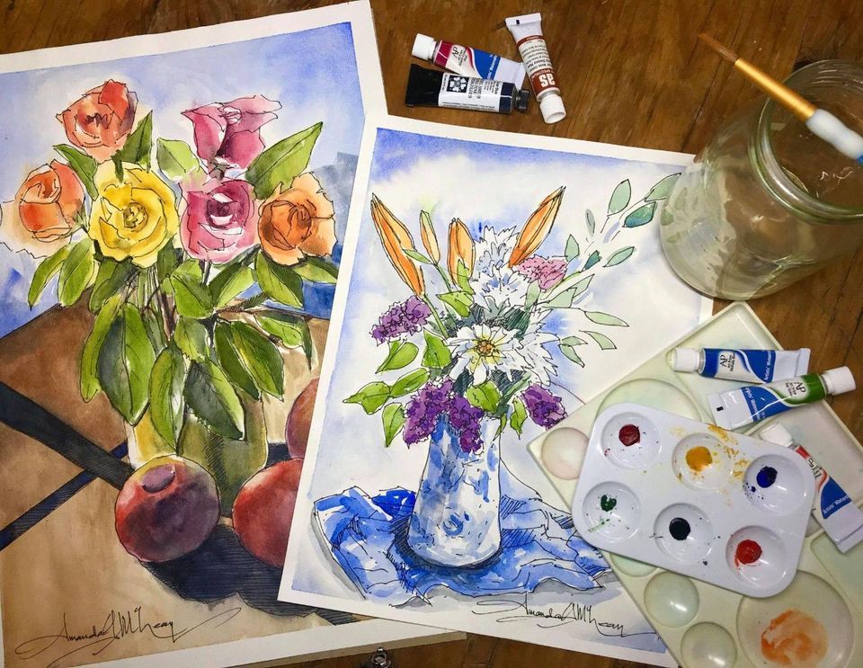 Drink and Draw with Amanda Mclean -16th April 2023, Murrumbateman ...