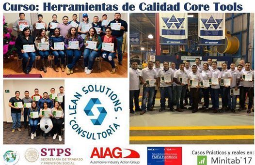 Curso: Core Tools, TSE Consulting Group, Monclova, 12 July