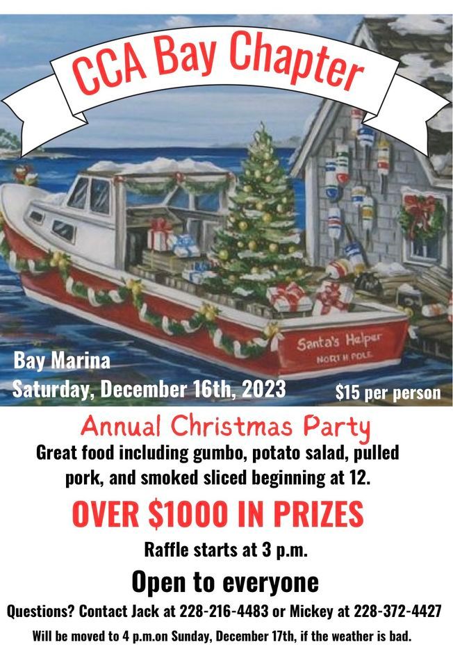 CCA Bay Chapter Christmas Event, Bay Marina, Bay Saint Louis, 16 ...