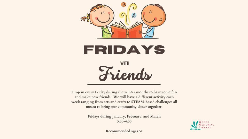 Friday with Friends- Bouncy Balls, Woods Memorial Library, Barre, 19 ...