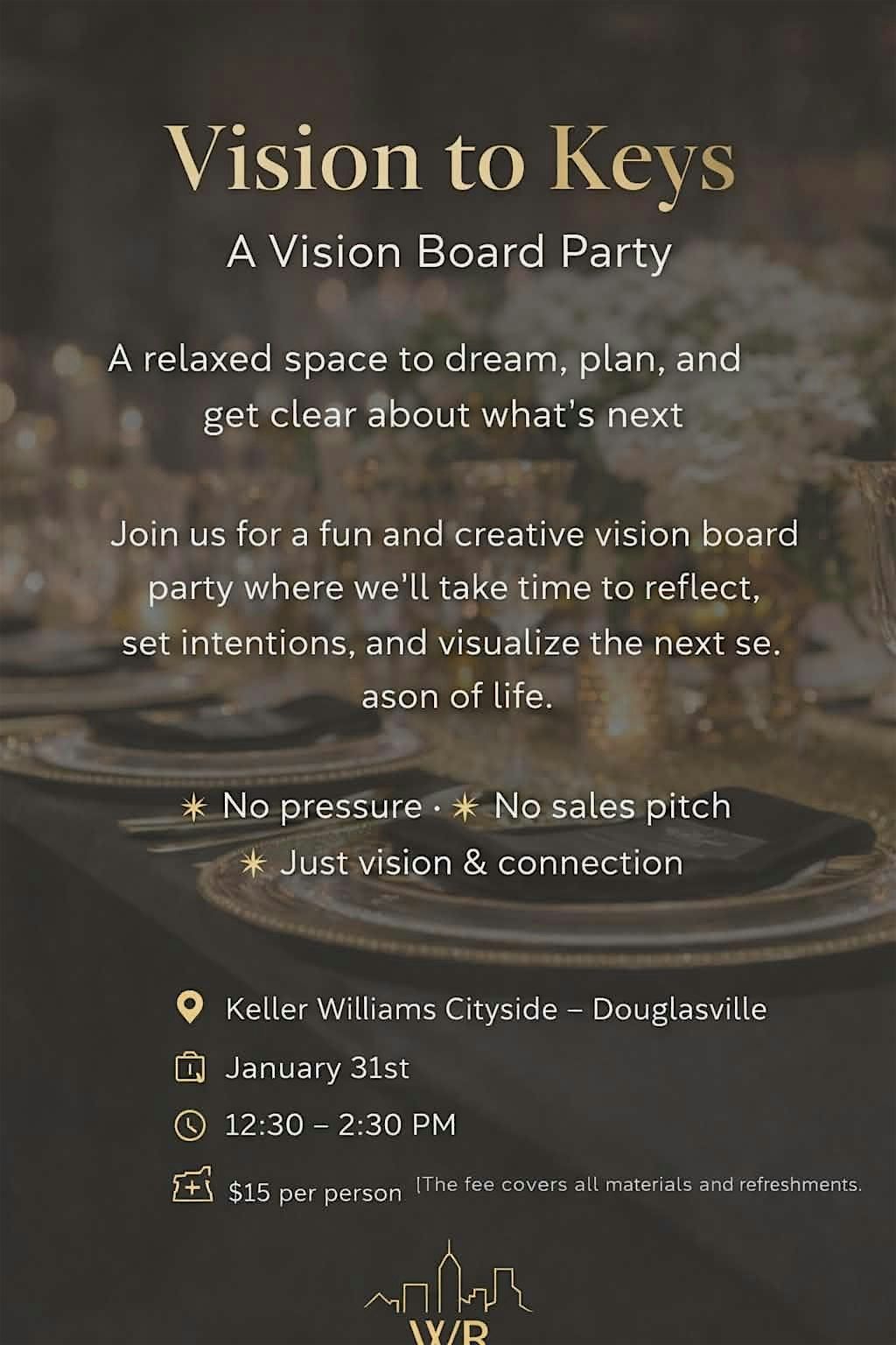 Vision to Keys: A Vision Board Party, Keller Williams Cityside ...