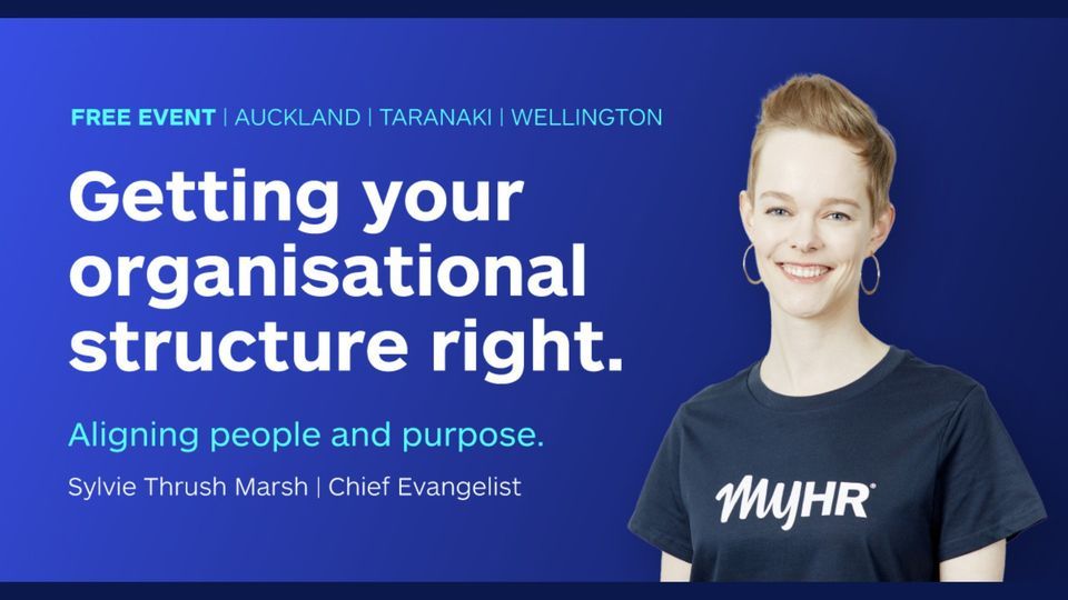 Free Taranaki Event: Getting your organisational structure right, TSB ...