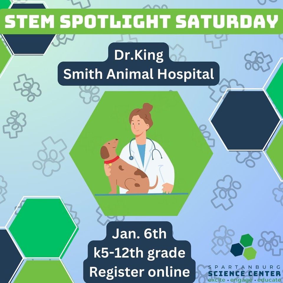 STEM Spotlight Saturday , Spartanburg Science Center, January 6 2024 | AllEvents.in