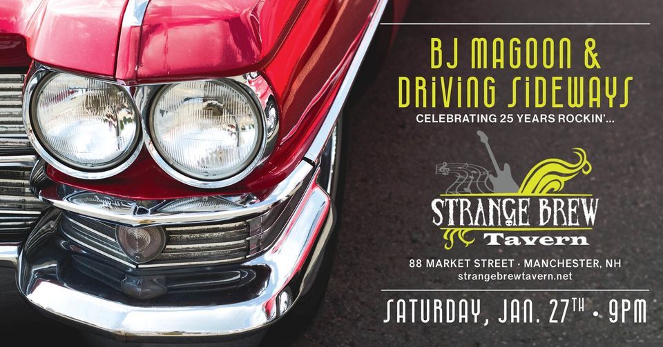 BJ Magoon & Driving Sideways at Strange Brew Tavern, Strange Brew ...