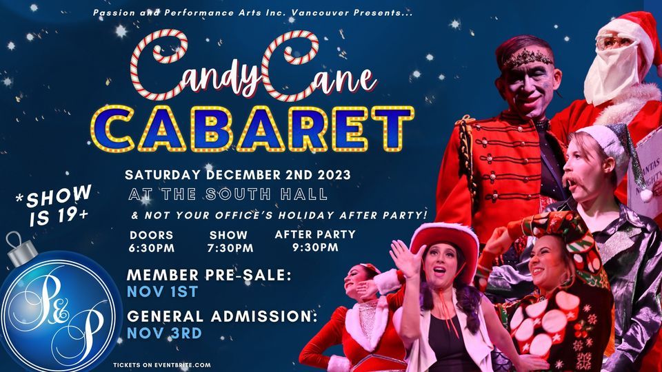 Passion & Performance Vancouver Presents: Candy Cane Cabaret: Naughty ...
