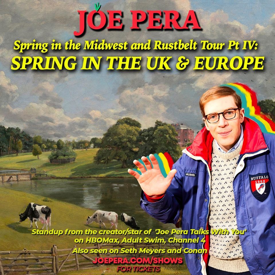 Joe Pera - Spring in the Midwest and Rustbelt Tour Pt IV | Manchester ...