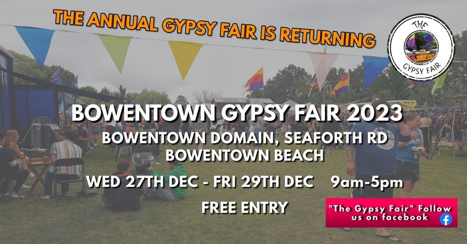 Bowentown Beach Gypsy Fair 2023, Bowentown Domain, Huntly, 27 December ...
