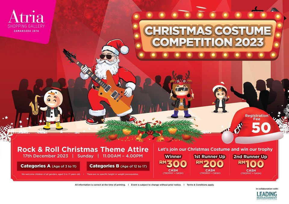 Atria Christmas Costume Competition 2023, Atria Shopping Gallery ...