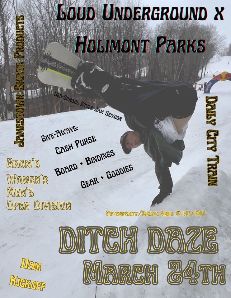 DITCH DAZE 24, HoliMont, Ellicottville, 24 March 2024 | AllEvents.in