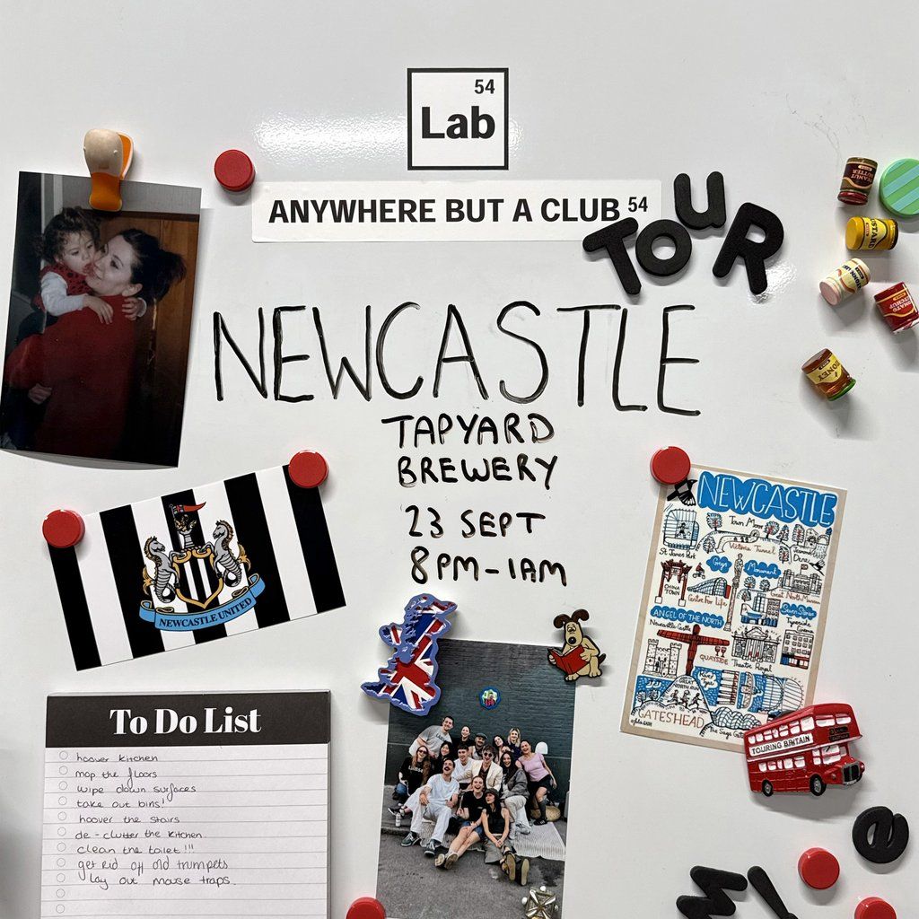 Lab54: Anywhere But A Club - Newcastle, Tapyard Studios, Newcastle Upon ...