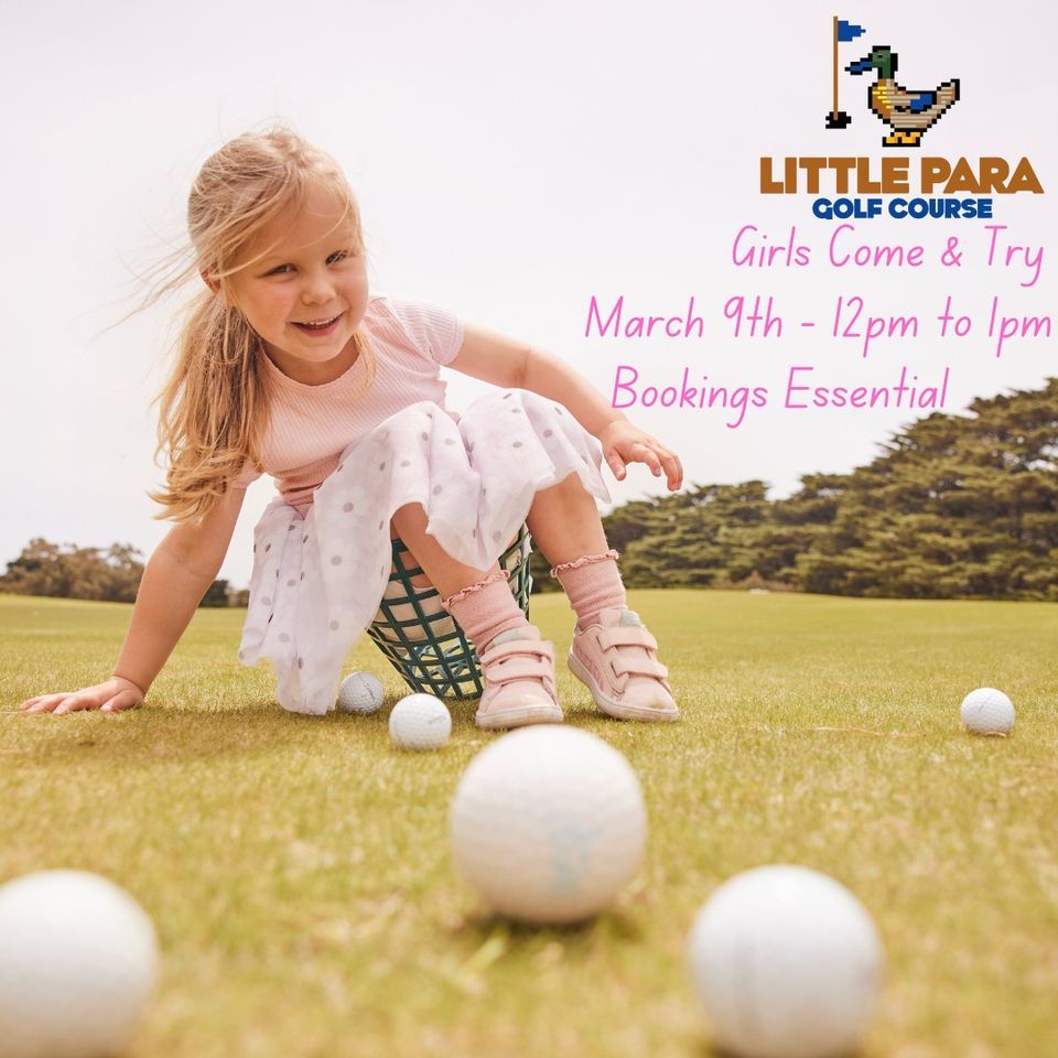 Girls - Come & Try, Little Para Golf Course, Adelaide, 9 March 2024 ...