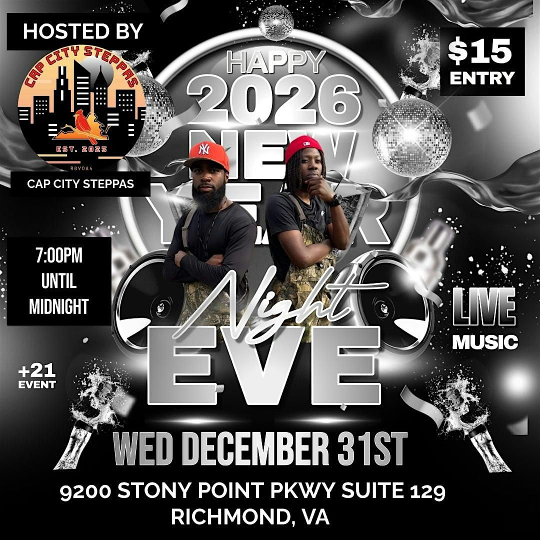 NEW YEARS EVE PARTY FOR DA STEPPAS, Urban Line Dance Museum, Richmond ...