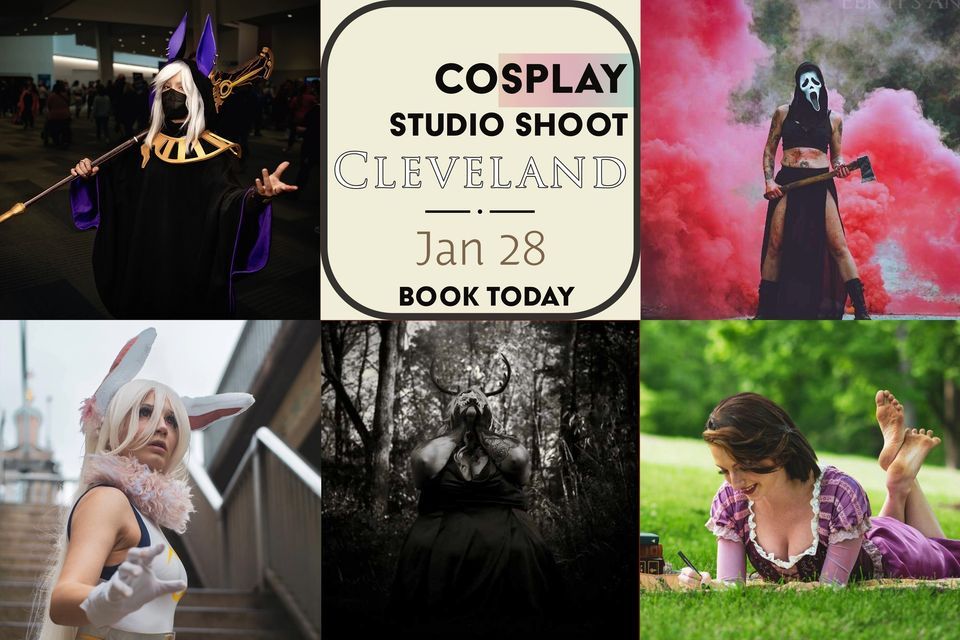 Cleveland Cosplay Studio Shoot, Suite 226 Cleveland, January 28 2024 ...