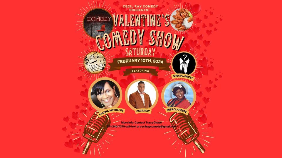 Cecil Ray Comedy Valentines Show , 24 Perchwood Drive Fredericksburg ...