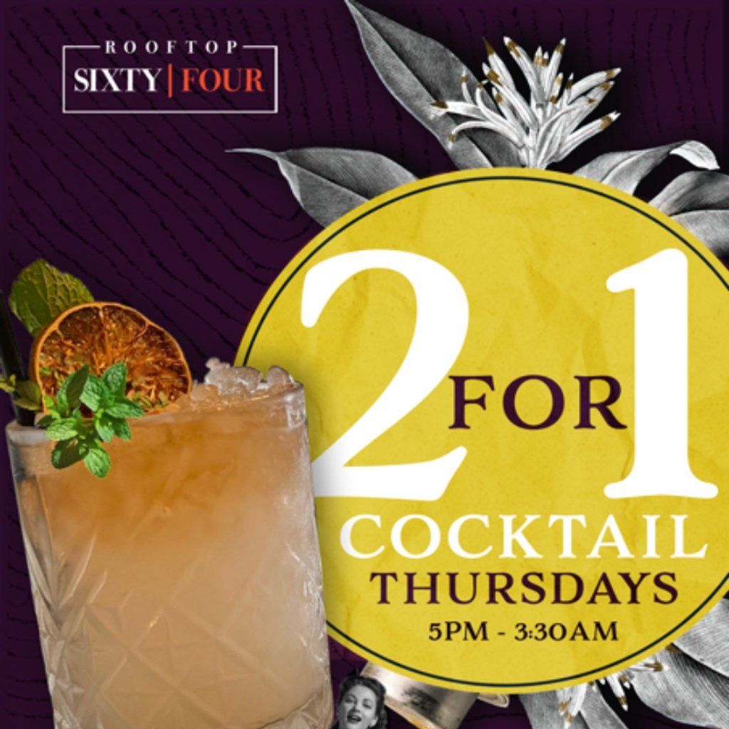 THIRSTY THURSDAYS N.64 Clapham - EVERY THURSDAY, Sixty Four, London, 12 ...