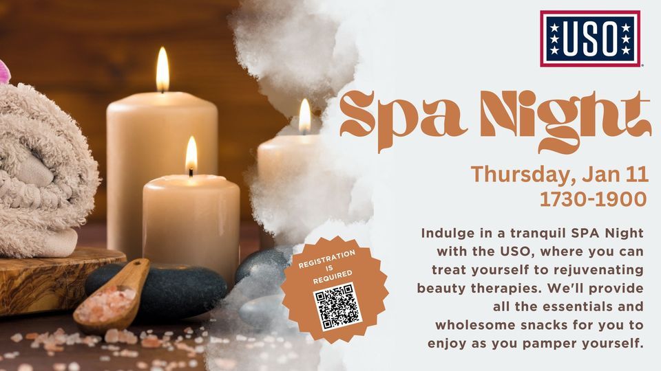 Back to School Spa Day, USO Spangdahlem, Bitburg, 11 January 2024 ...