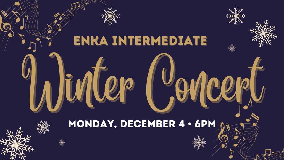 EIS Winter Concert, Enka Intermediate School, Asheville, December 4 ...