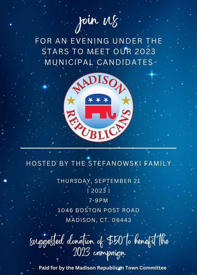 Meet The Candidates at An Evening Under The Stars, 1046 Boston Post ...