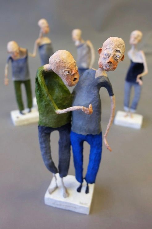Vernissage - Sanna Koosz ”Personligheter”, Galleri Sander Norrköping ...