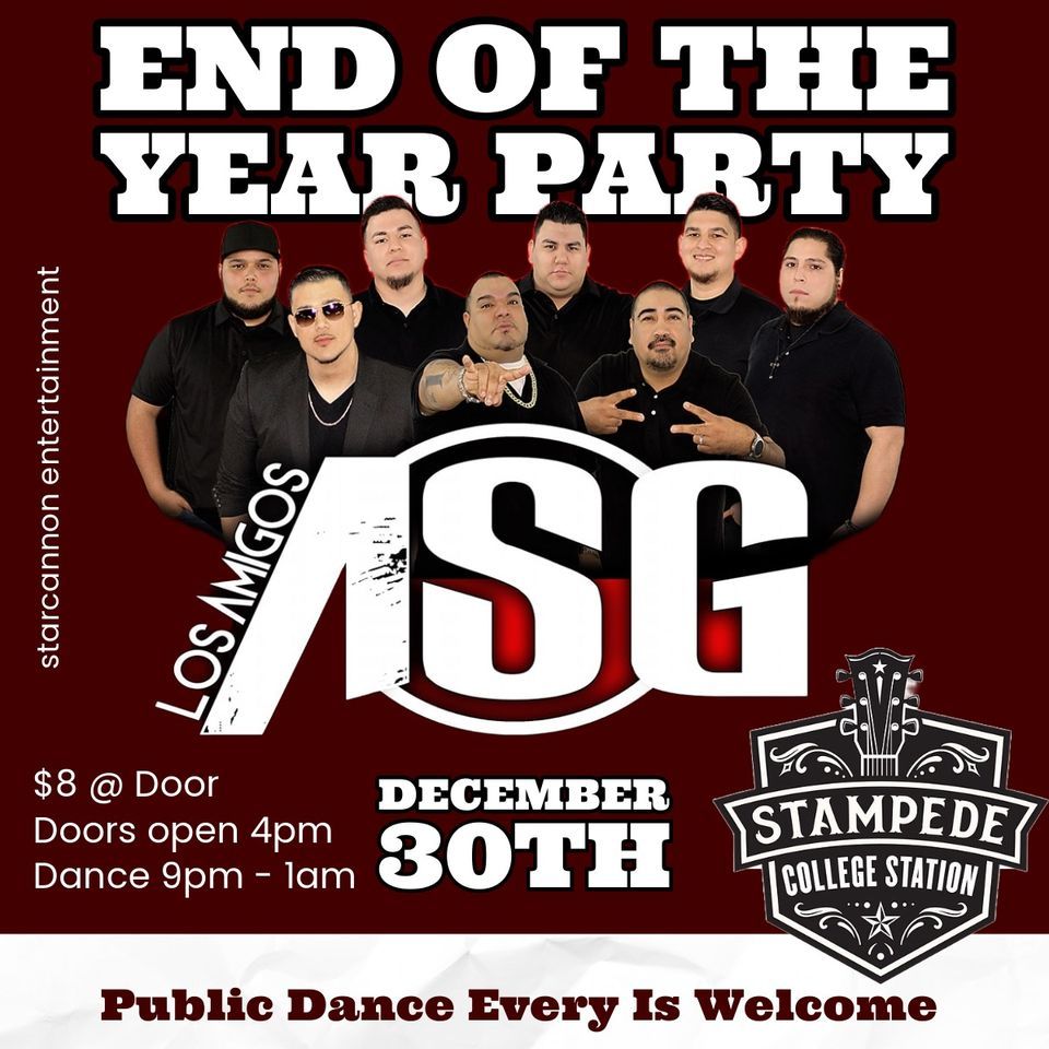 Party With Los Amigos ASG!!, Stampede College Station, December 30 to ...
