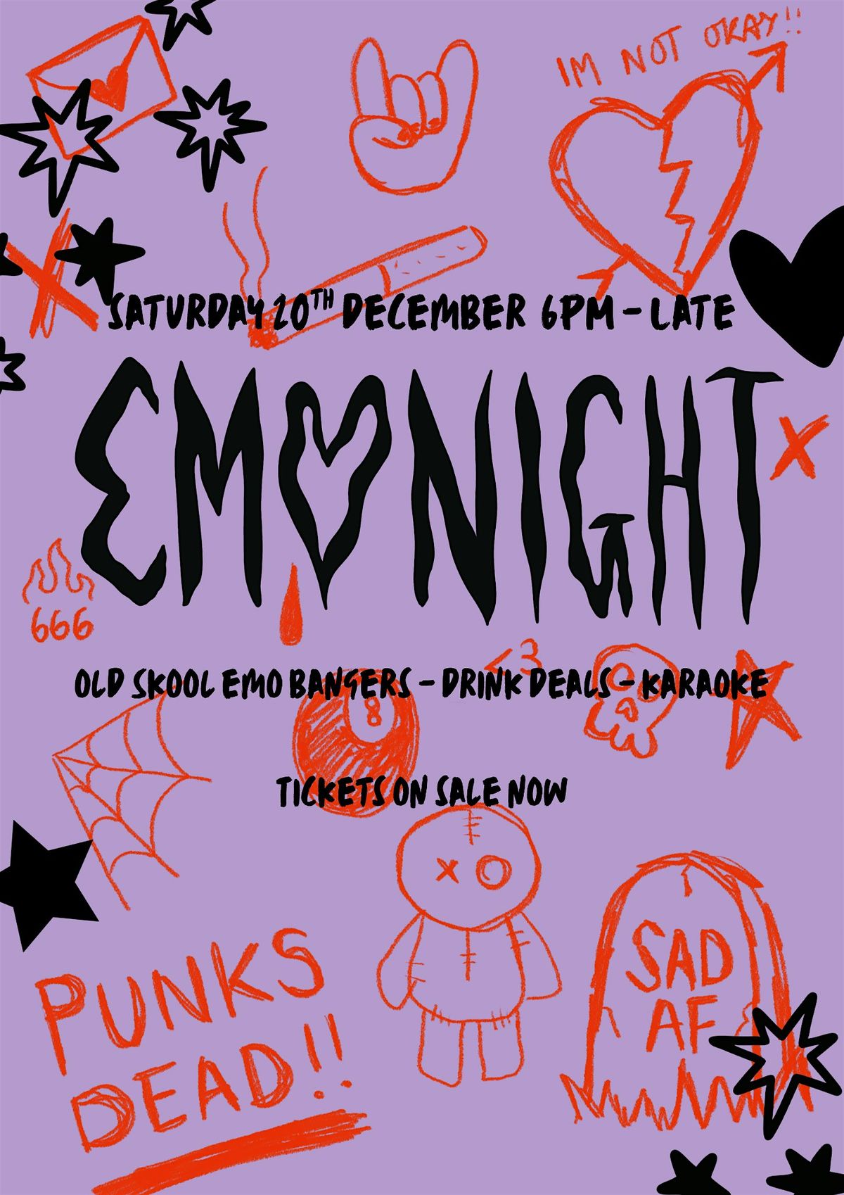 Emo Night- Christmas Edition, 25B St Giles St, Norwich, 20 December ...