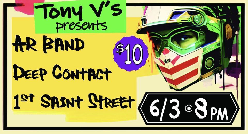 Deep Contact/AR Band/1st Saint Street, Tony Vs Garage, Everett, 3 June ...