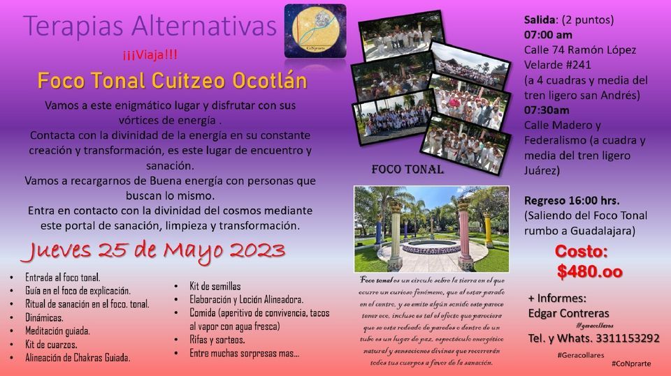 Foco Tonal Cuitzeo Ocotlán, Terapias Alternativas "Conprarte ...