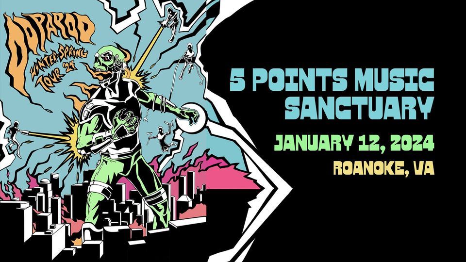 Dopapod at 5 Points Music Sanctuary | Roanoke, VA, 5 Points Music Sanctuary, Roanoke, January 12 ...