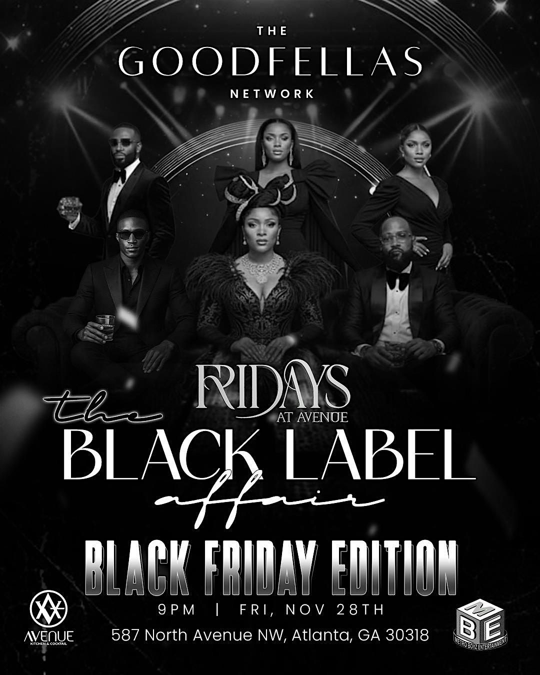 THE BLACK FIDAY ALL BLACK-AFFAIR NOV 28TH, 595 North Avenue NW, Atlanta ...