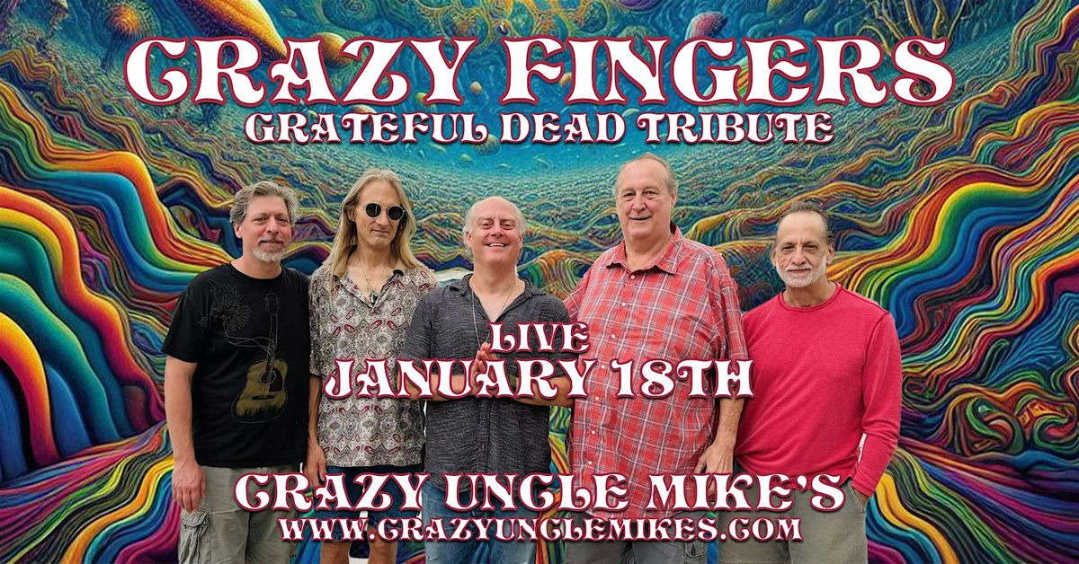 Crazy Fingers, Crazy Uncle Mikes, Boca Raton, 18 January 2026 | AllEvents