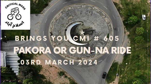 CMI RIDE # 605 "Pakora or Gun-Na Ride" , Faisal Mosque, Islamabad, 3 ...