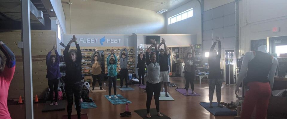 New Years Eve Yoga , Fleet Feet Decatur, IL, 31 December 2023 | AllEvents