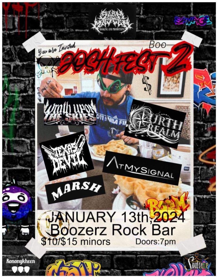 Josh Fest 2, Boozerz Rock Bar, Corpus Christi, 13 January 2024 | AllEvents